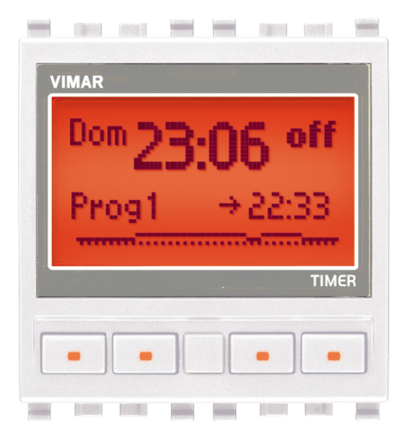 1-channel timer-switch white - IMP