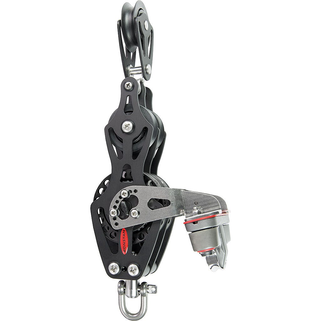 8:1 & 4:1 Two-Speed Mainsheet Bottom Blocks Only - IMP