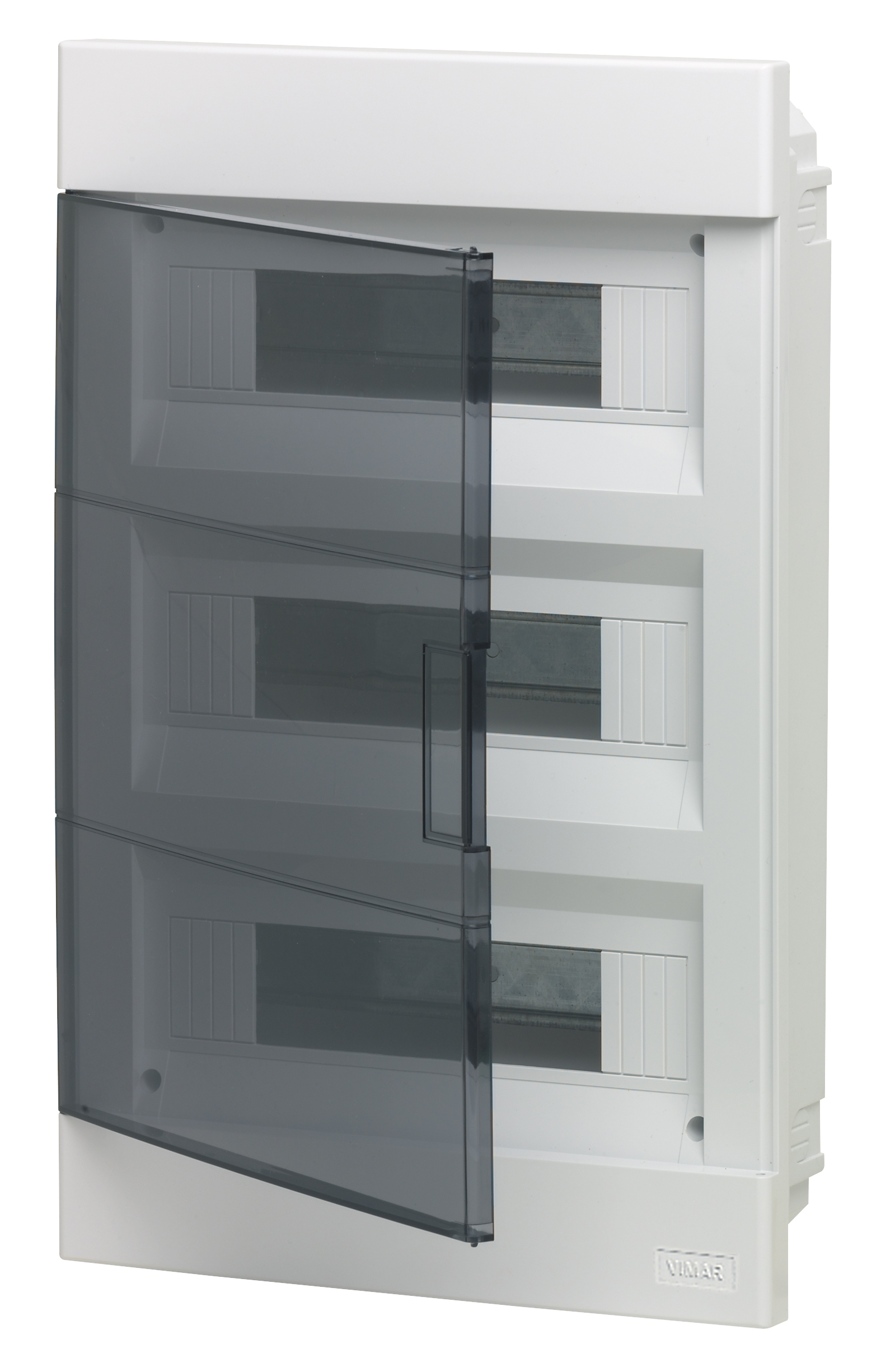 IP40 flush consumer unit 36M +door white - IMP