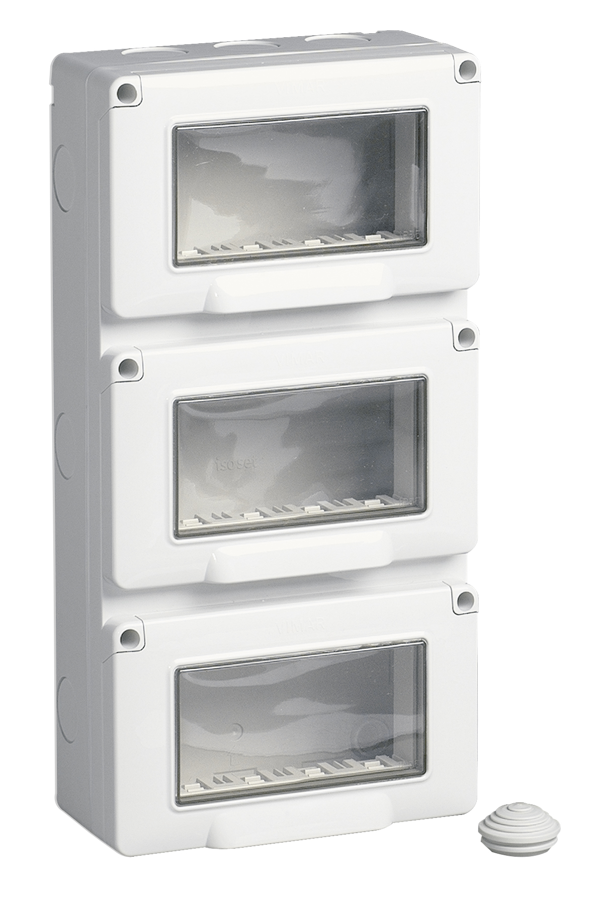 IP55 enclosure 12M 4x3 vertical - IMP