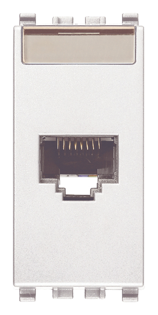 RJ45 Cat5e Netsafe UTP outlet white - IMP