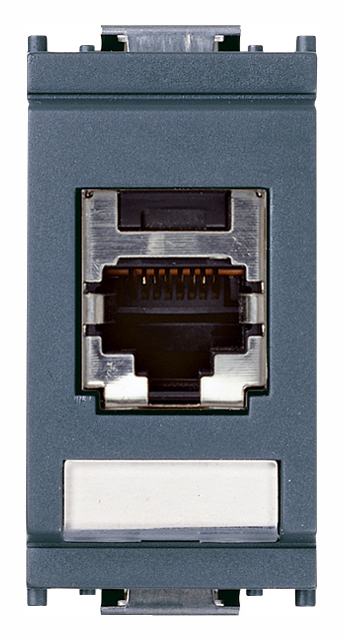 RJ45 Cat5e Panduit FTP outlet grey - IMP