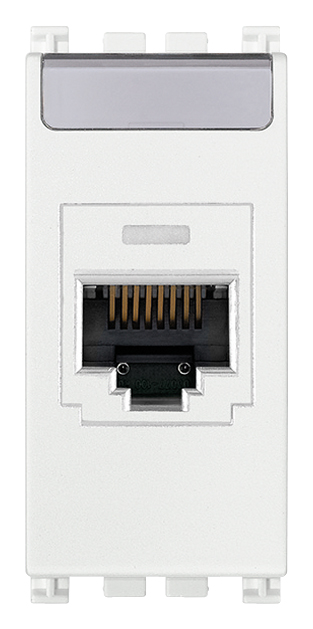 RJ45 Cat5e Panduit UTP outlet white - IMP