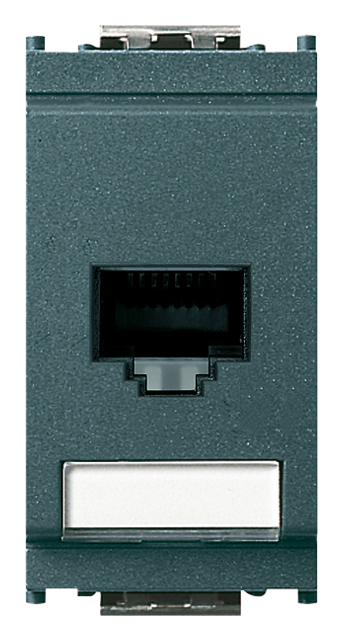 RJ45 Cat6 Netsafe UTP 110 outlet grey - IMP