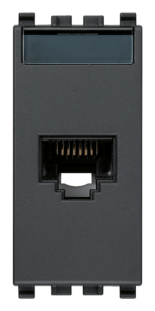 RJ45 Cat6 Netsafe UTP110 outlet grey - IMP