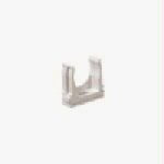 Spring clip saddle for tube ø25mm - IMP