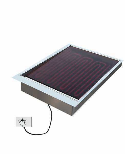 FLAT GLASS CERAMIC GRILL 110VAC - IMP