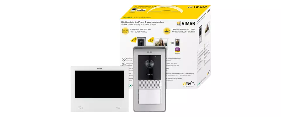 Vimar IP Over 2-Wire Video Door Entry Kits - IMP