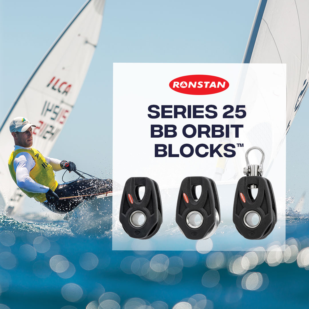 Ronstan Introduces the New Series 25 - Ball Bearing Orbit Blocks™ - IMP
